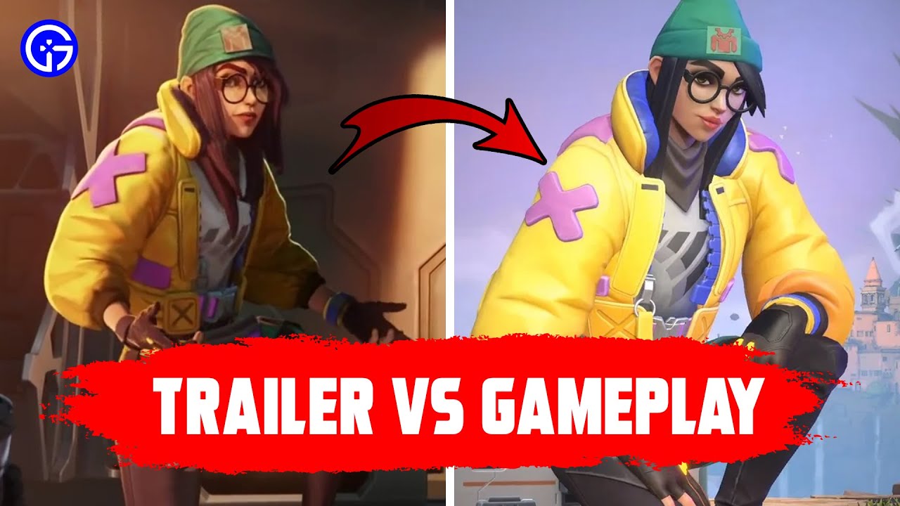 Trailer Vs Gameplay Actual Reality ёяше Valorant Ac Valhalla Fortnite