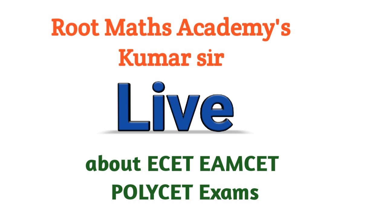 Live Root Maths Academy Youtube