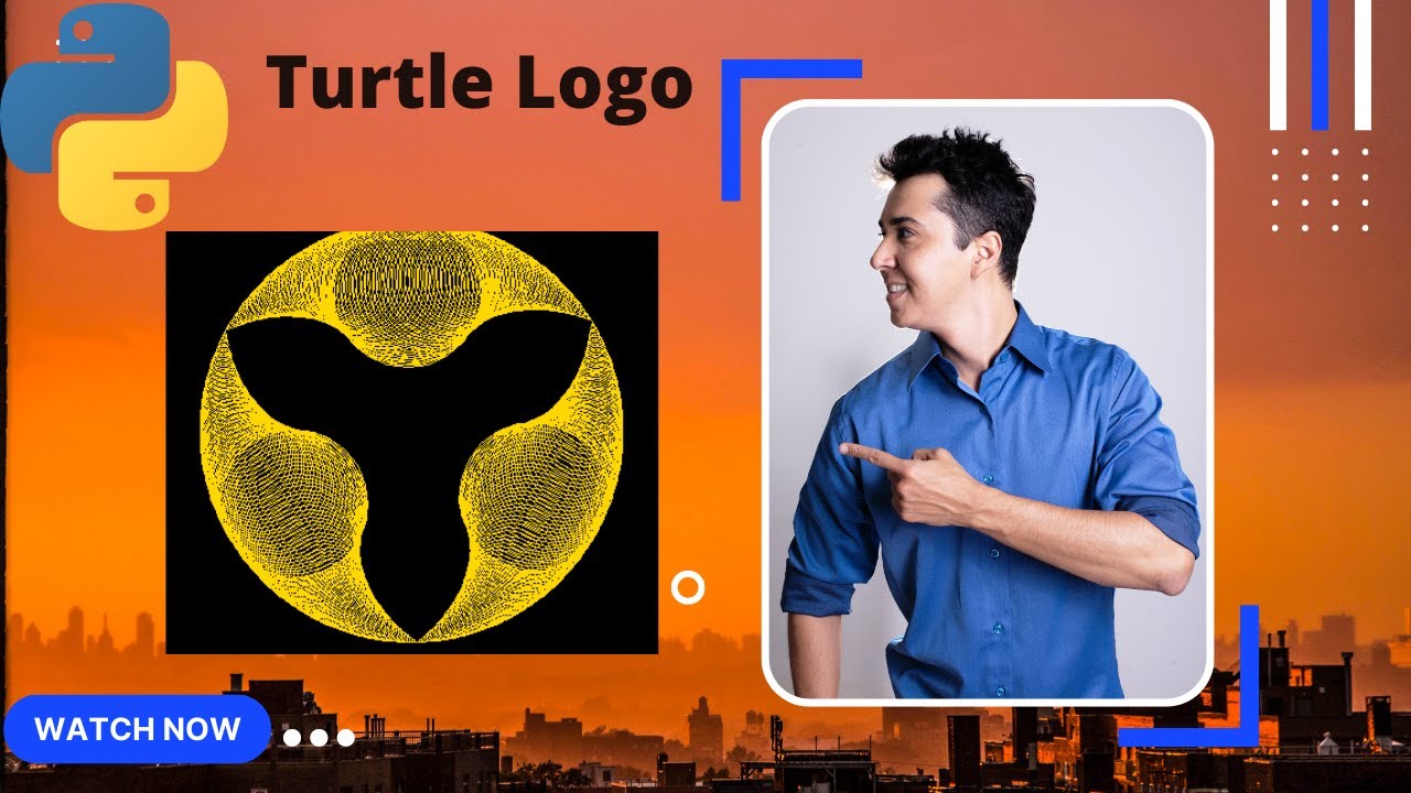 How To Create Logo Using Python Turtle Package Python Sketch