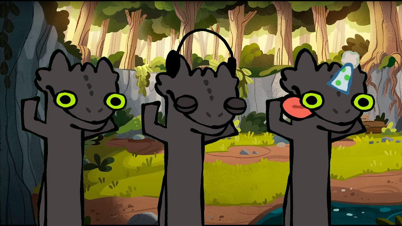 1 час танец дракона мем 1 Hour Toothless Dancing Meme New Variations
