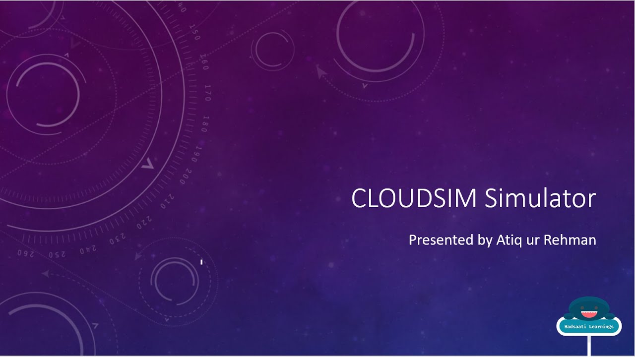 Cloudsim Simulator Tutorial Part A In Urdu Youtube