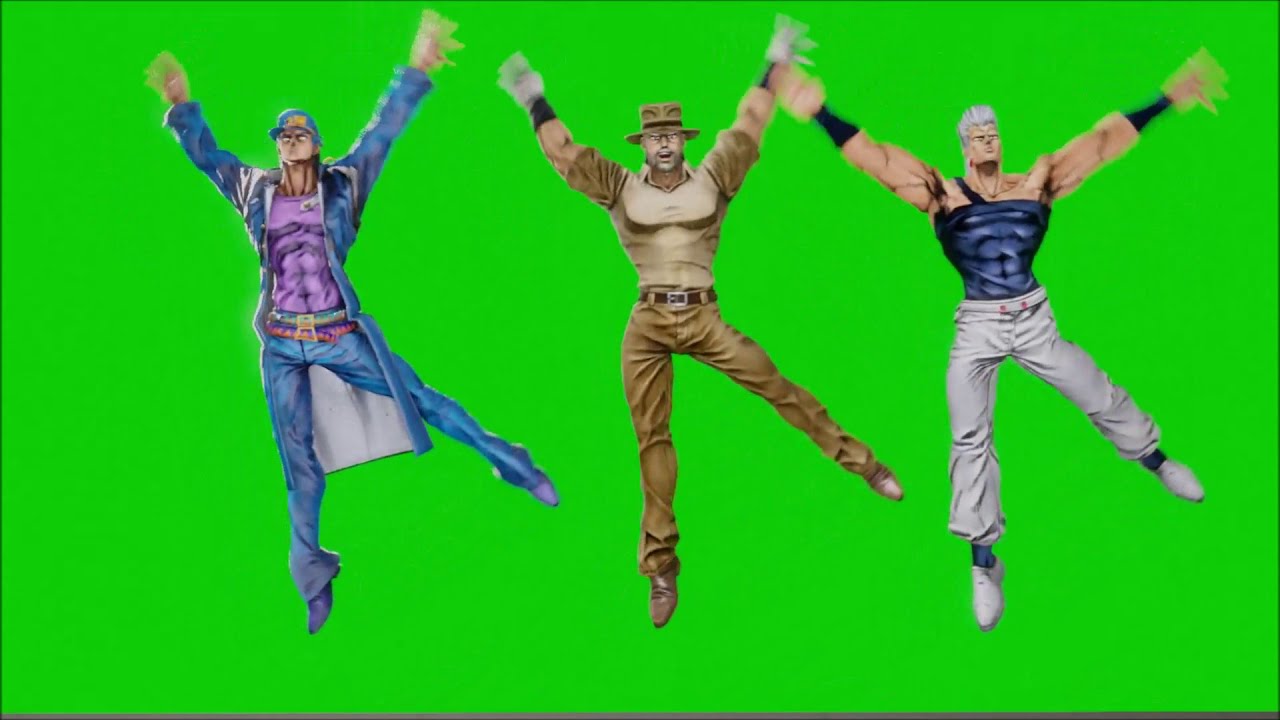 Sfm Jojo Dance On Green Screen Youtube