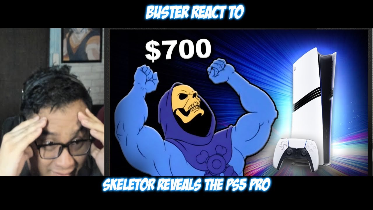 Pc Player Reacts To Skeletor Reveals The Ps5 Pro Tomchristie Youtube