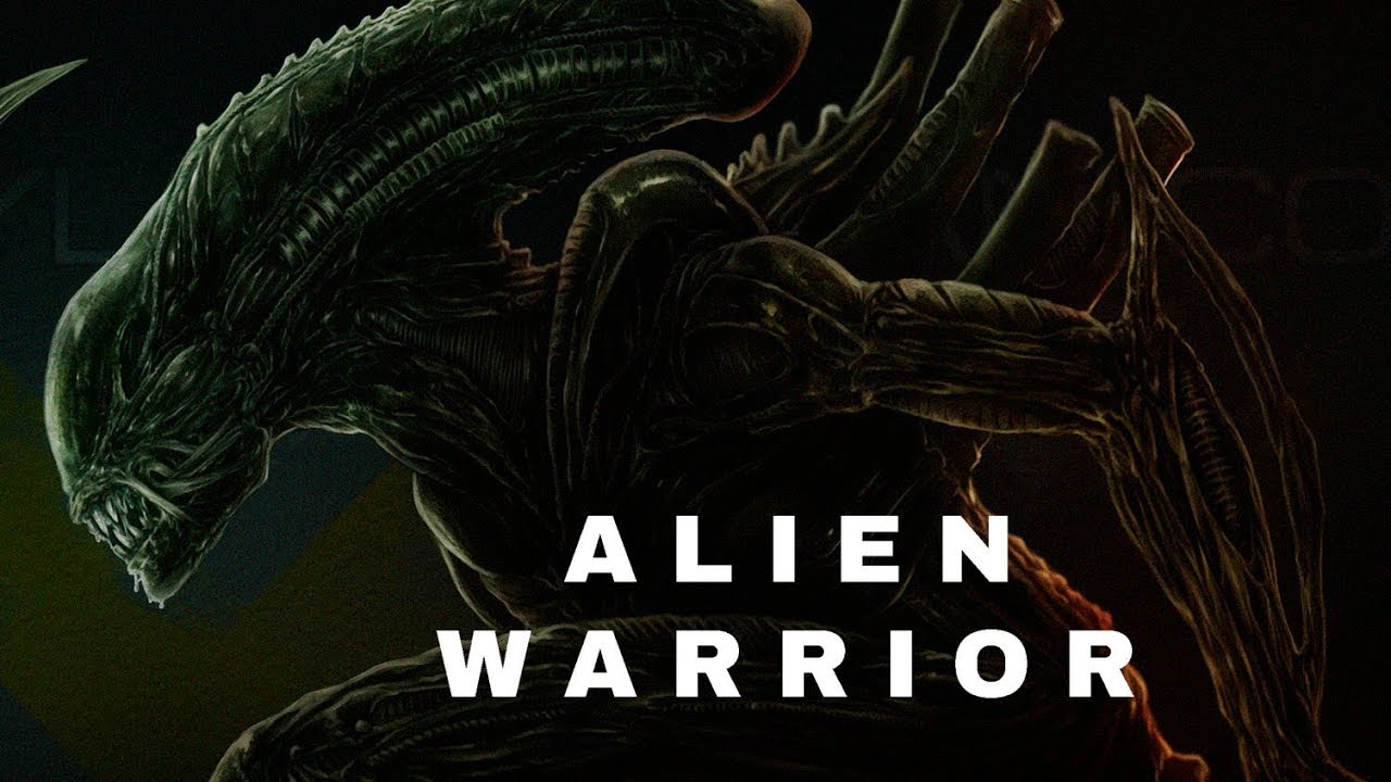 Alien Warrior Speedpaint Digital Illustration Youtube