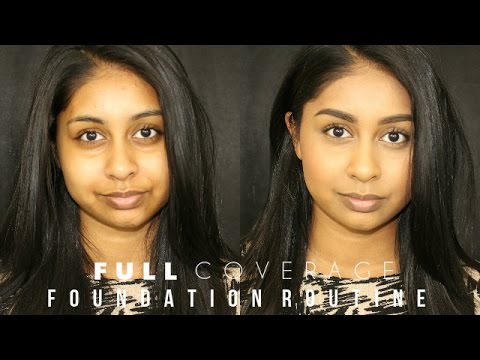 Full Coverage Foundation Routine Youtube