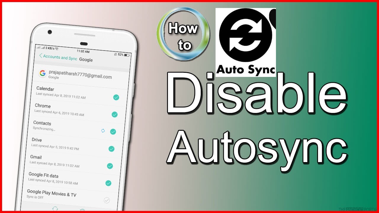 What Is Auto Sync How To Turn Off Auto Sync Permanently Youtube