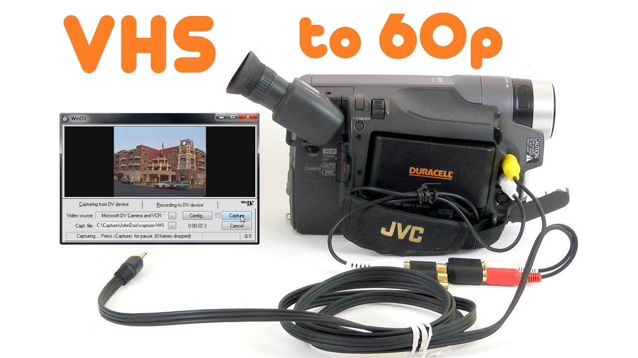 How To Digitize Vhs And Hi8 And Convert Interlaced Video Into Smooth