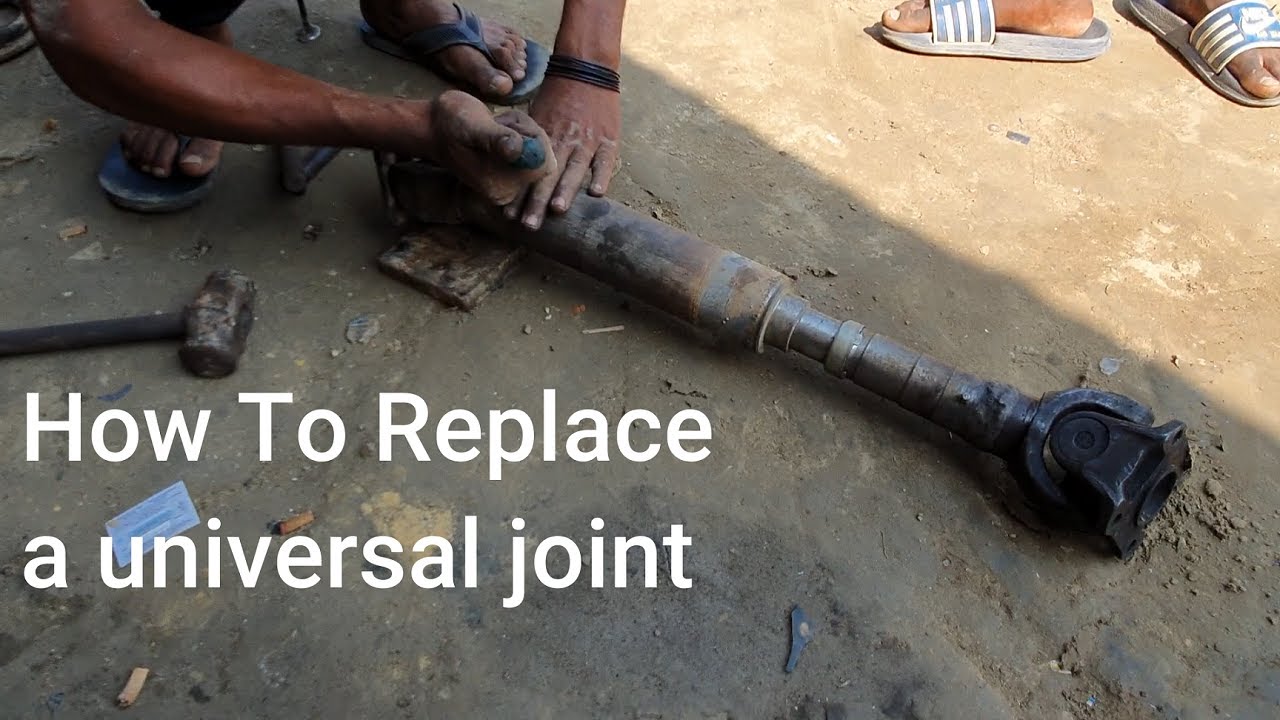 How To Replace U Joints Without Special Tools Landcruiser60 ランクル プロペラ