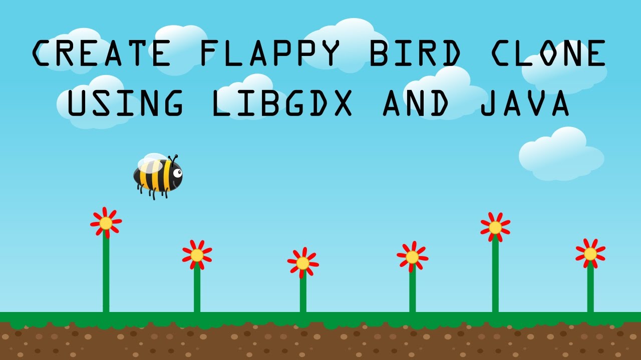 Create Flappy Bird Clone Game Using Libgdx And Java Game Preview