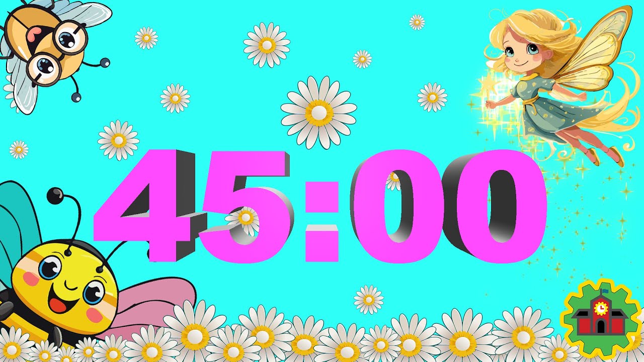 45 Minute Spring Timer With Music Youtube