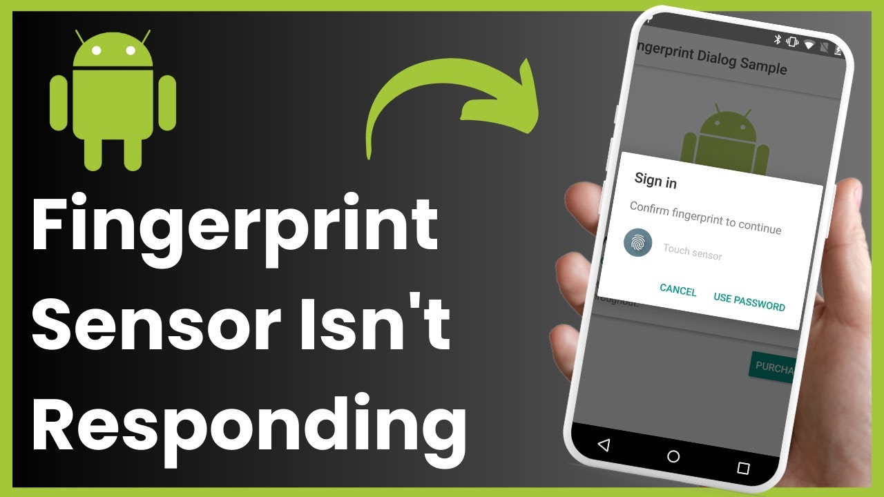 Fix Fingerprint Sensor Isn T Responding On Android Easy Steps Youtube
