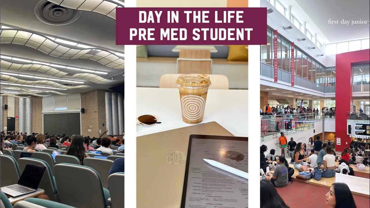 Day In The Life Pre Med Student Edition Youtube