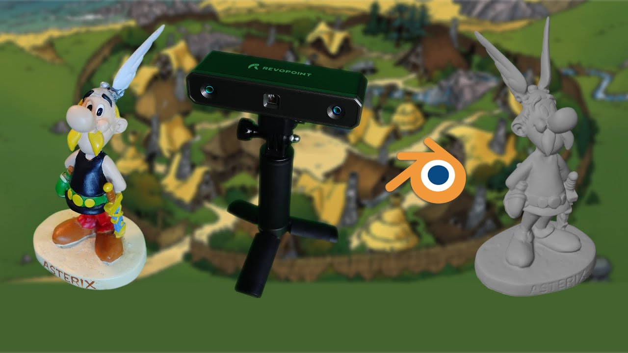 Revopoint Mini Complete Scanning Process With Some Performance Data