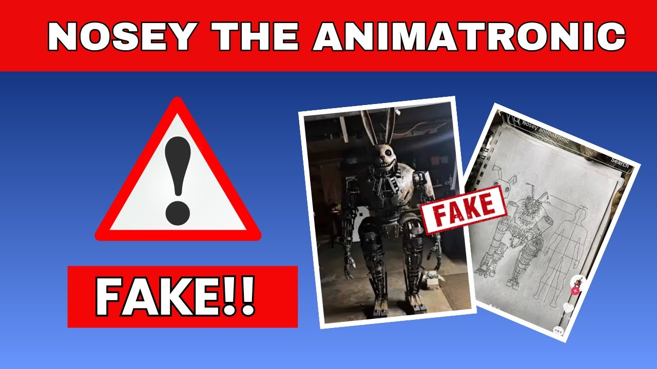 Is Nosey Animatronic Real Tiktok S Viral Robot Bunny Explained Youtube