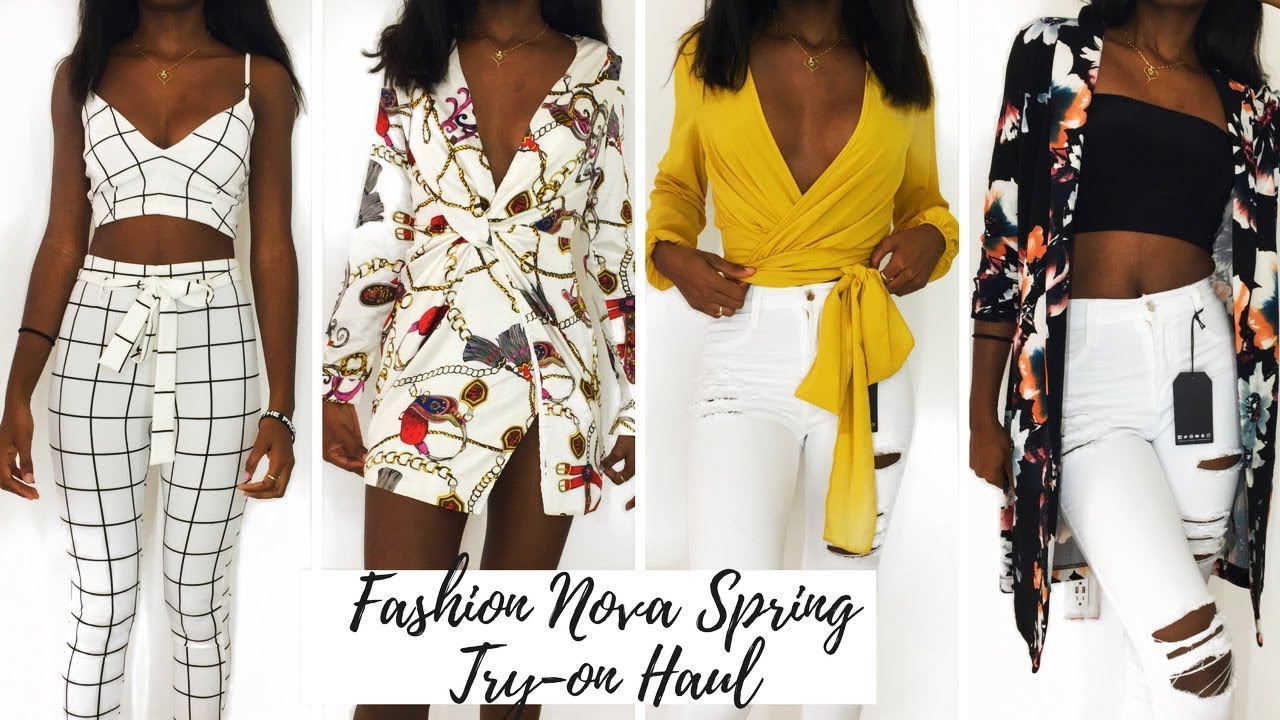 Fashion Nova Spring Summer Try On Haul Youtube