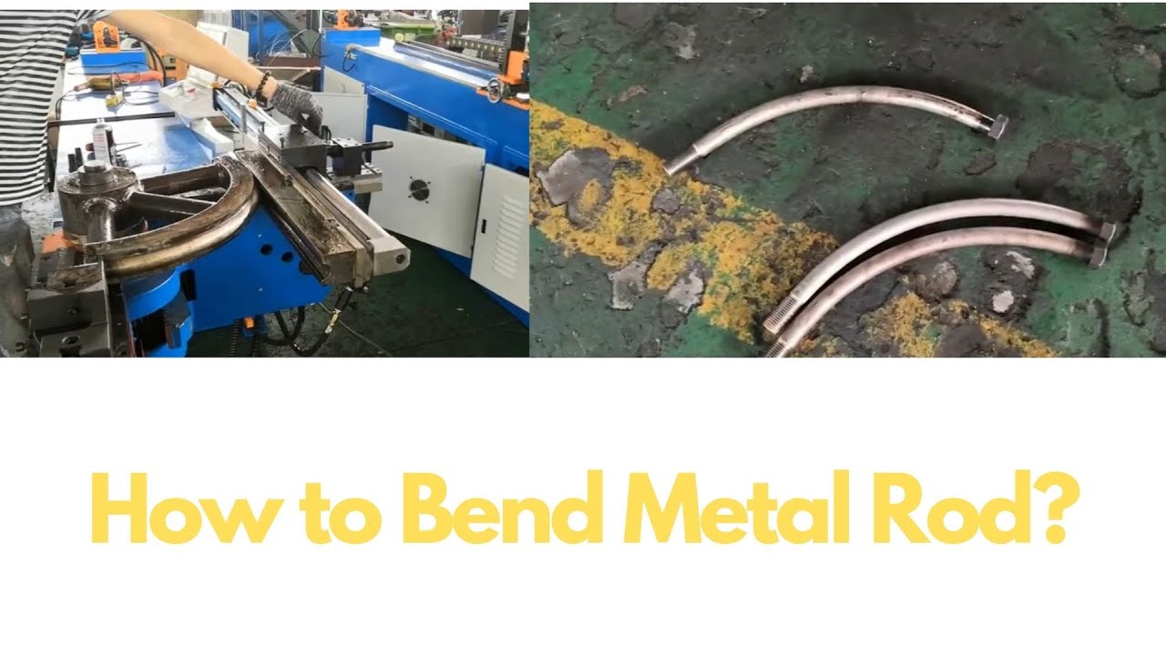 How To Bend Metal Rod Youtube