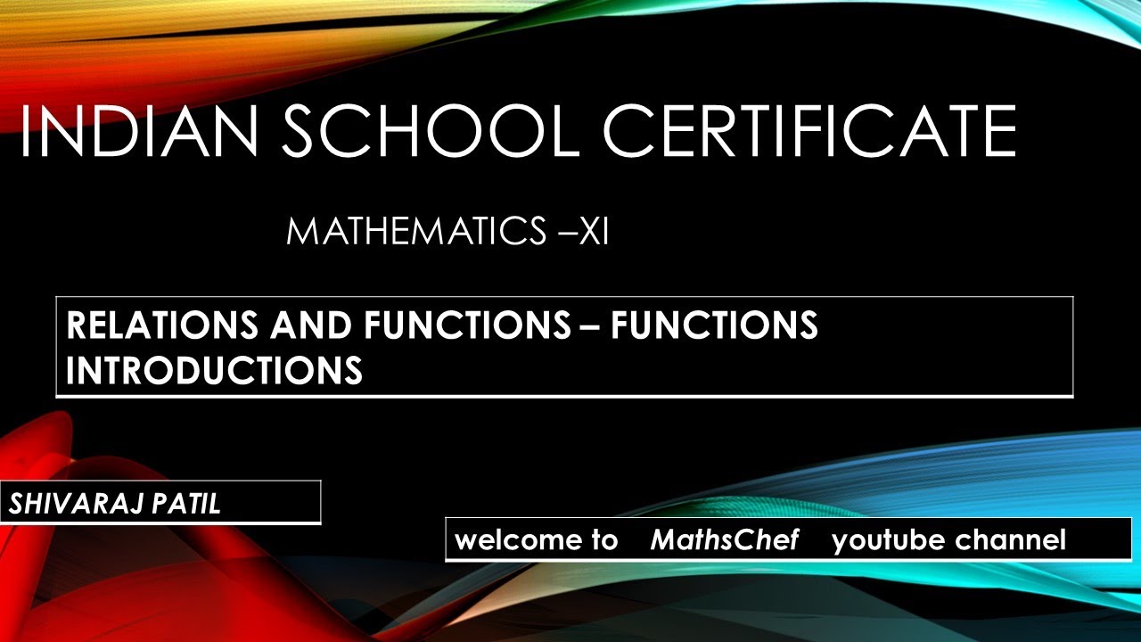 Functions Introduction Youtube