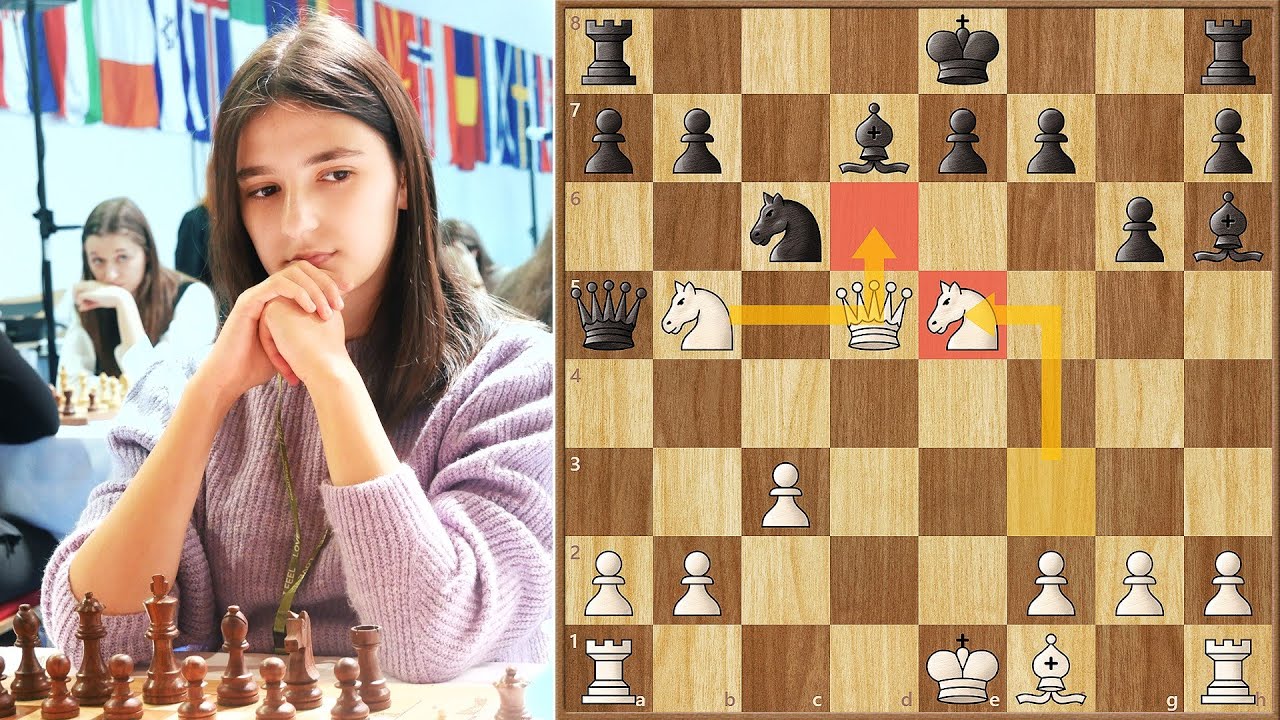 She Is Destroying Grandmasters Some In 16 Moves Youtube
