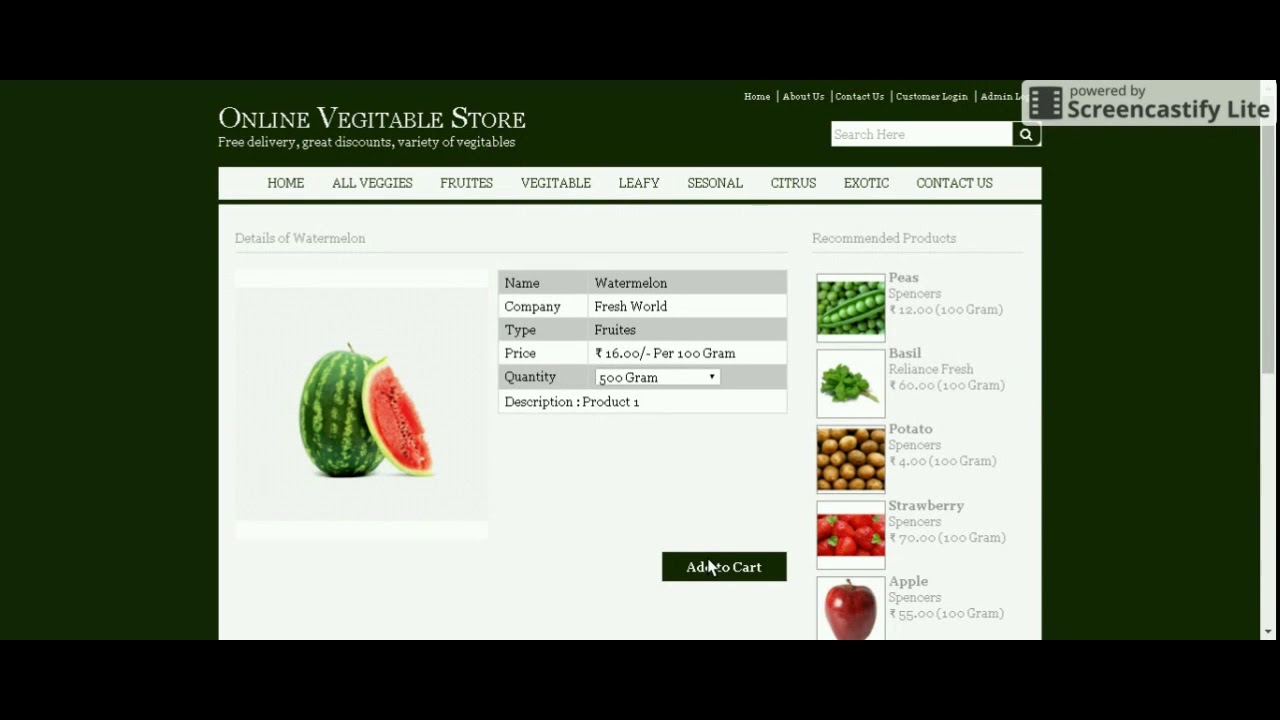 Java Jsp And Mysql Project On Online Vegetable Store Youtube