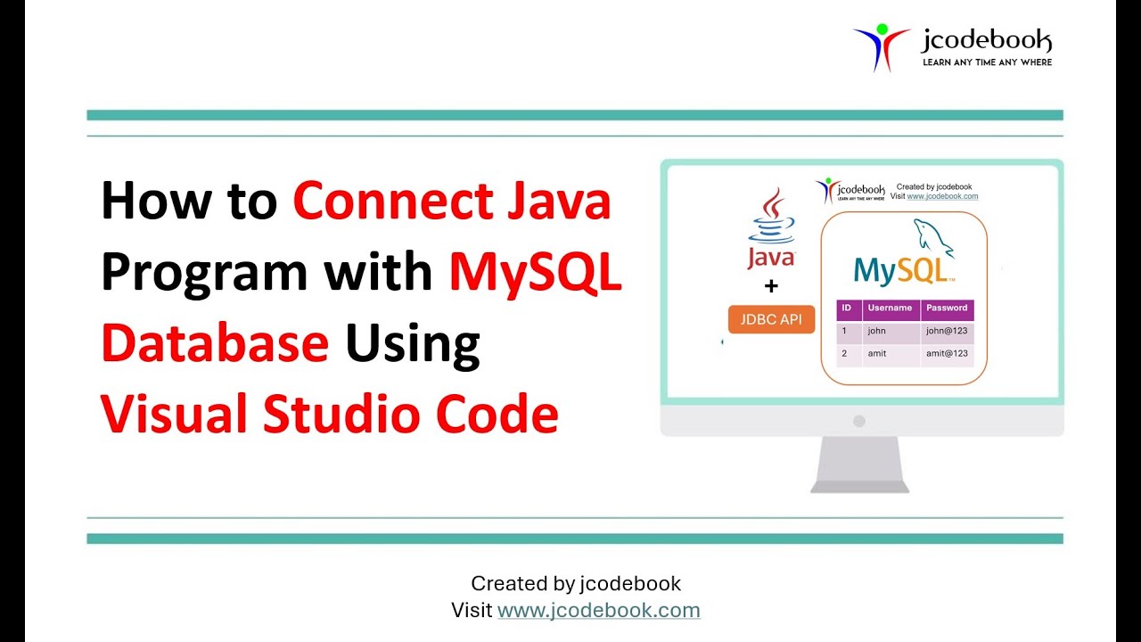 90 How To Connect A Java Program With A Mysql Database Using Visual