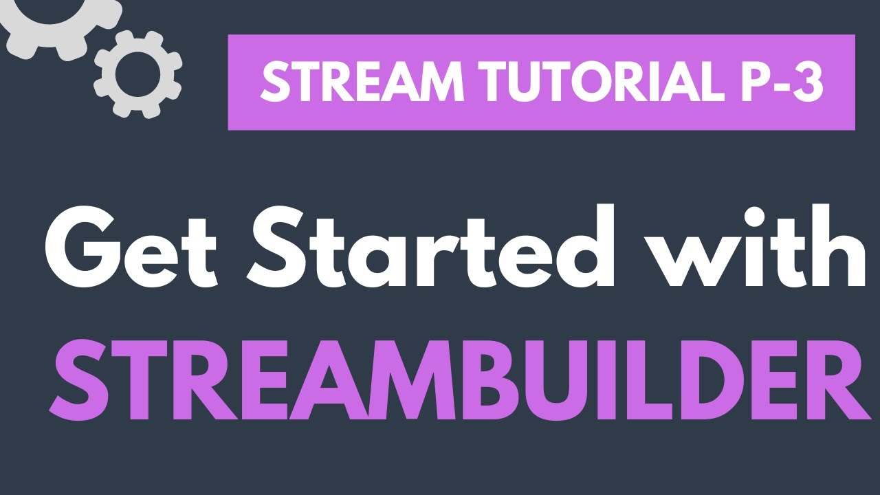 Flutter Streambuilder Flutter State Management Youtube