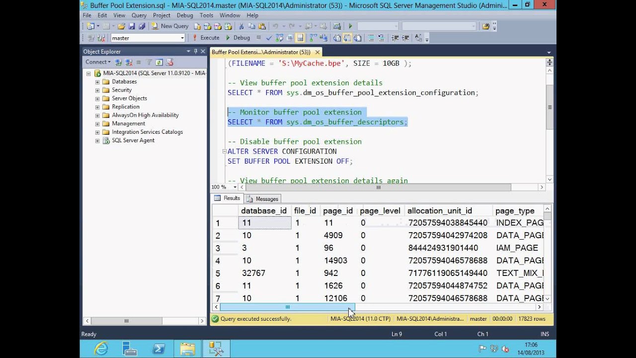Buffer Pool Extension Youtube