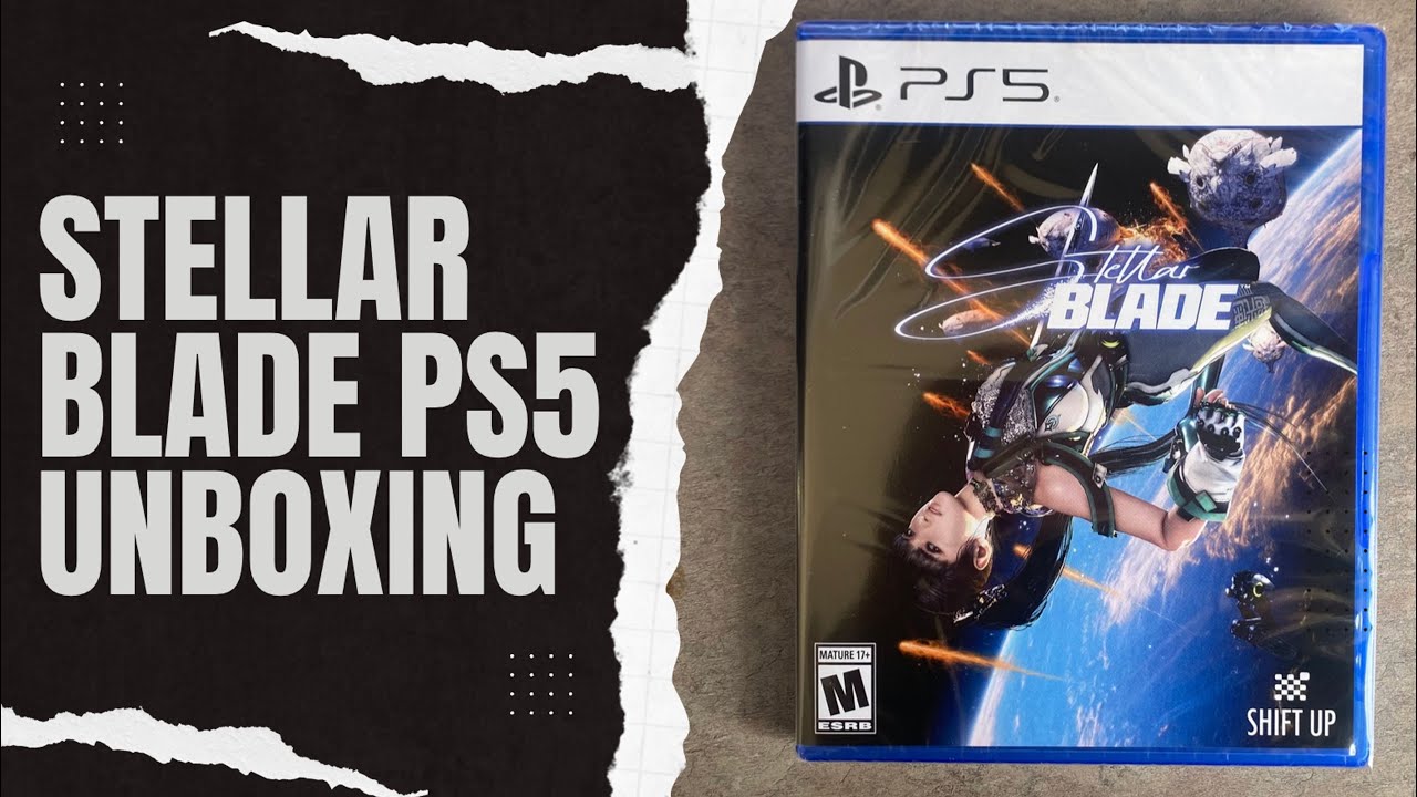 Stellar Blade Ps5 Unboxing Youtube
