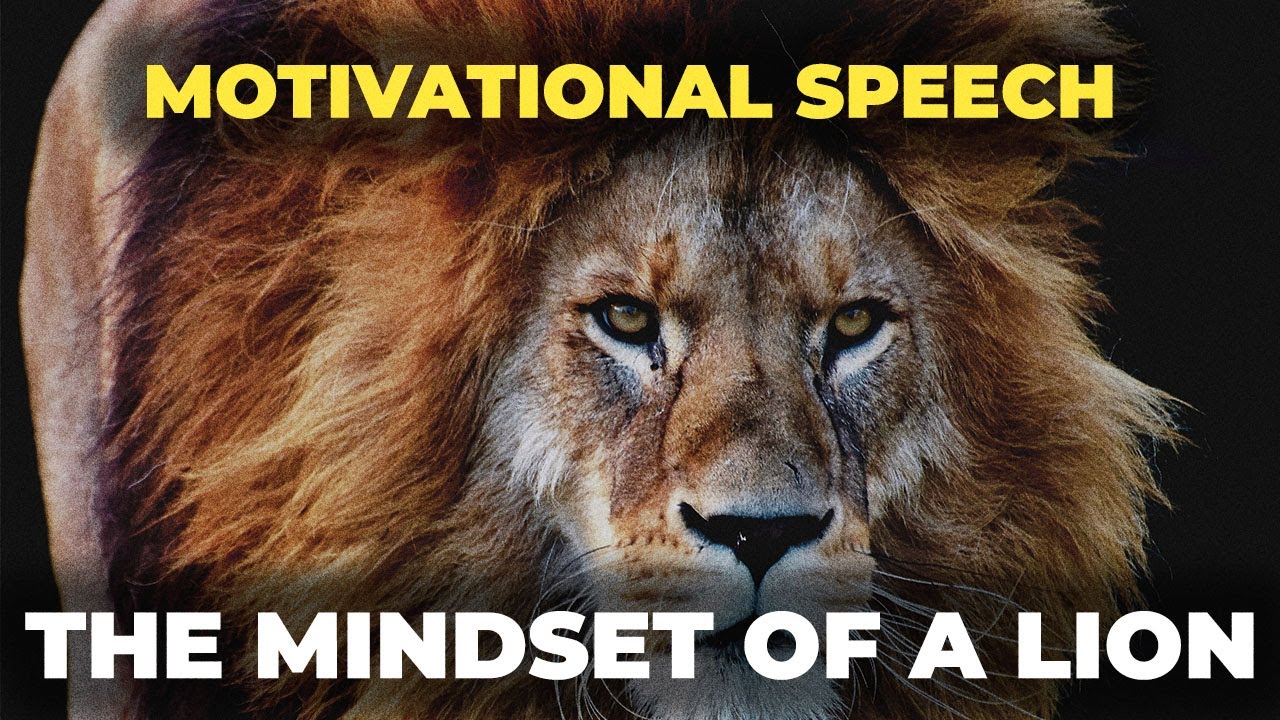 Lion Mentality Motivational Speech Youtube