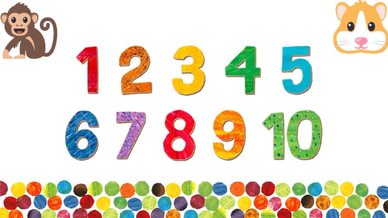 Best Numbers For Kids To Learn 12345678910 Youtube
