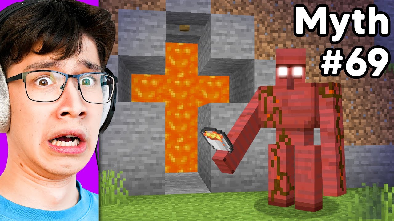 Testing 100 Scary Minecraft Myths In 24 Hours Youtube