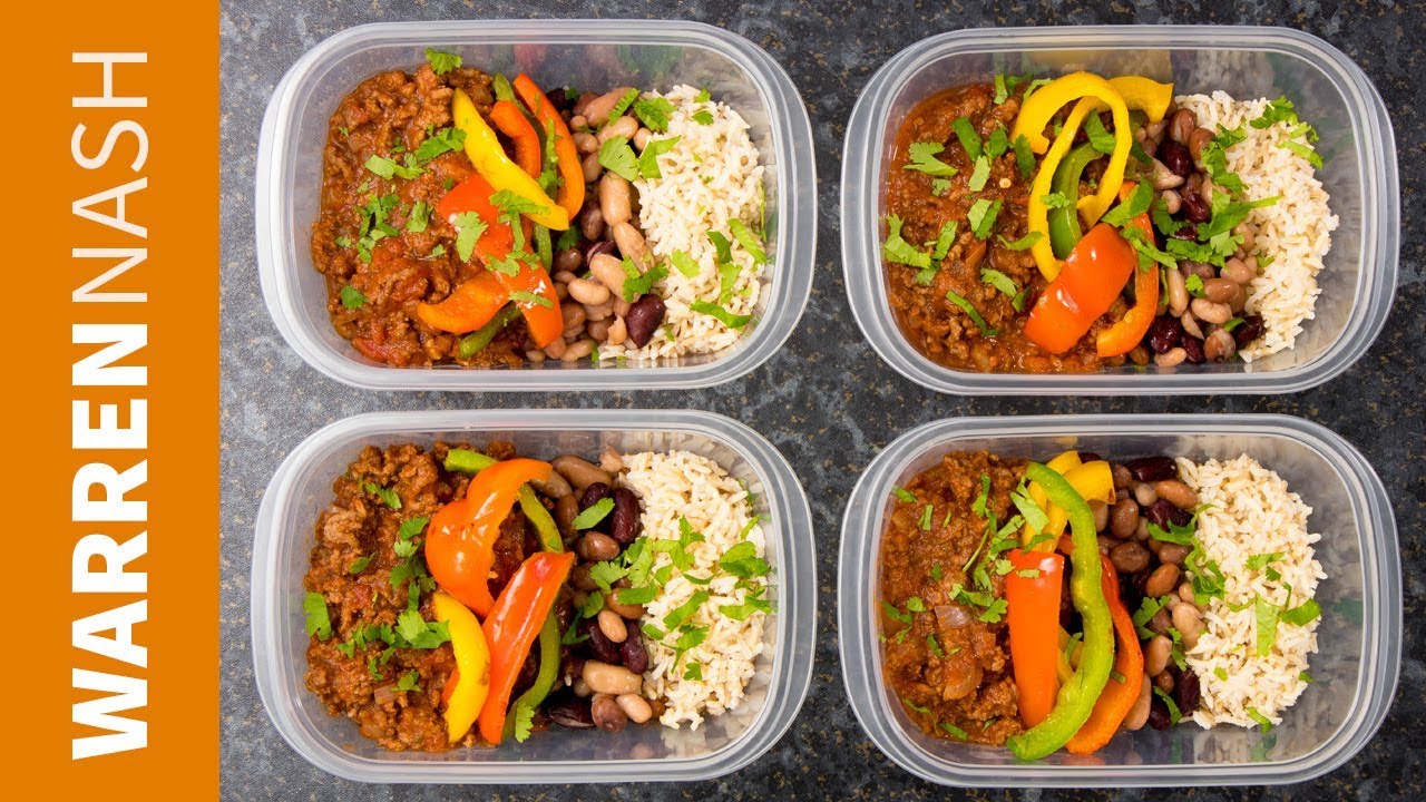Chilli Beef Meal Prep Recipe High Protein With Lean Ground Beef