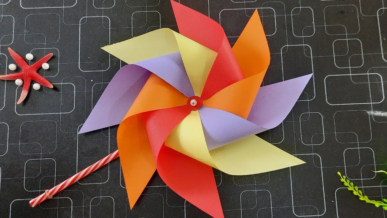 How To Make Paper Wind Spinners At Tracy Dibenedetto Blog