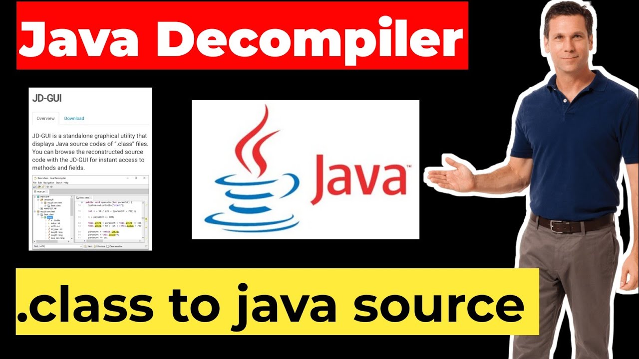 ёяф тшхhow To Decompile Java Class Files Java Decompiler Jd Gui Youtube