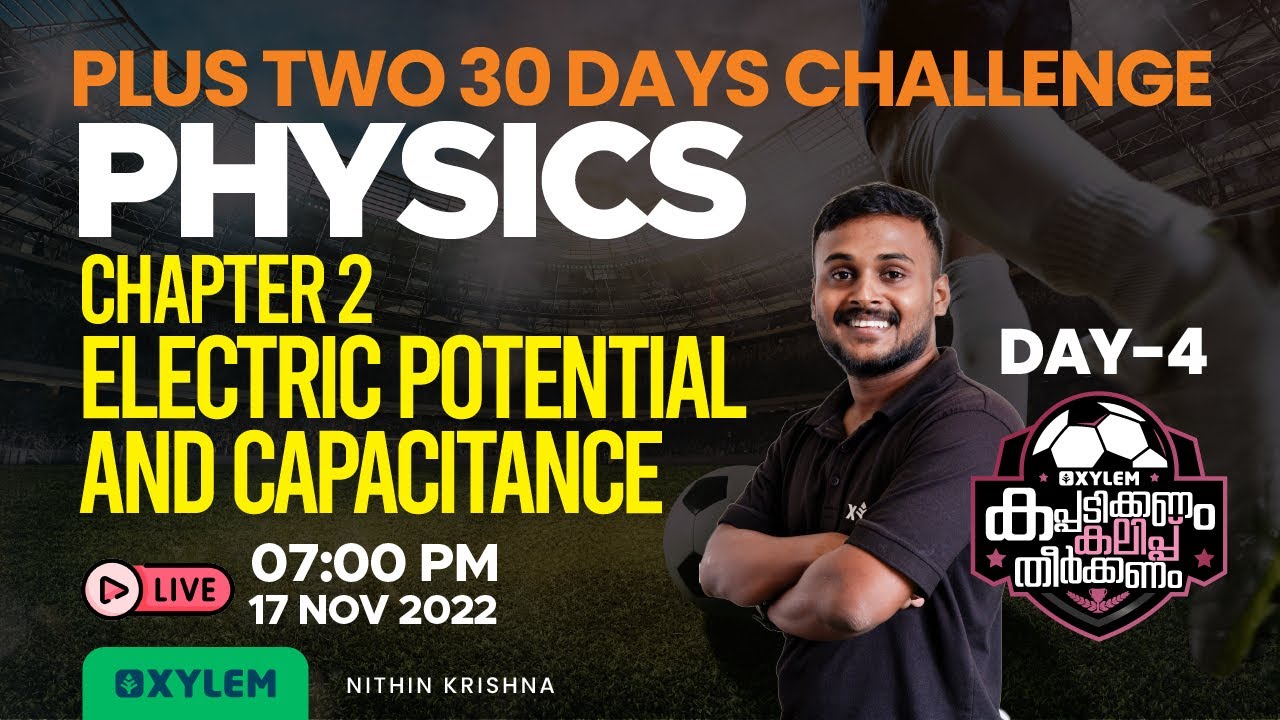 Plus Two Physics Chapter 2 Electric Potential And Capacitance