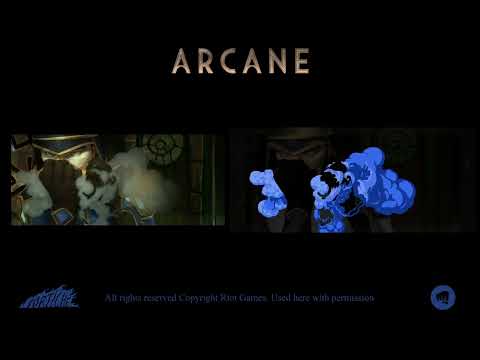 Arcane 2dfx Line Animation Aurelian Ressencourt Art Of Arcane On