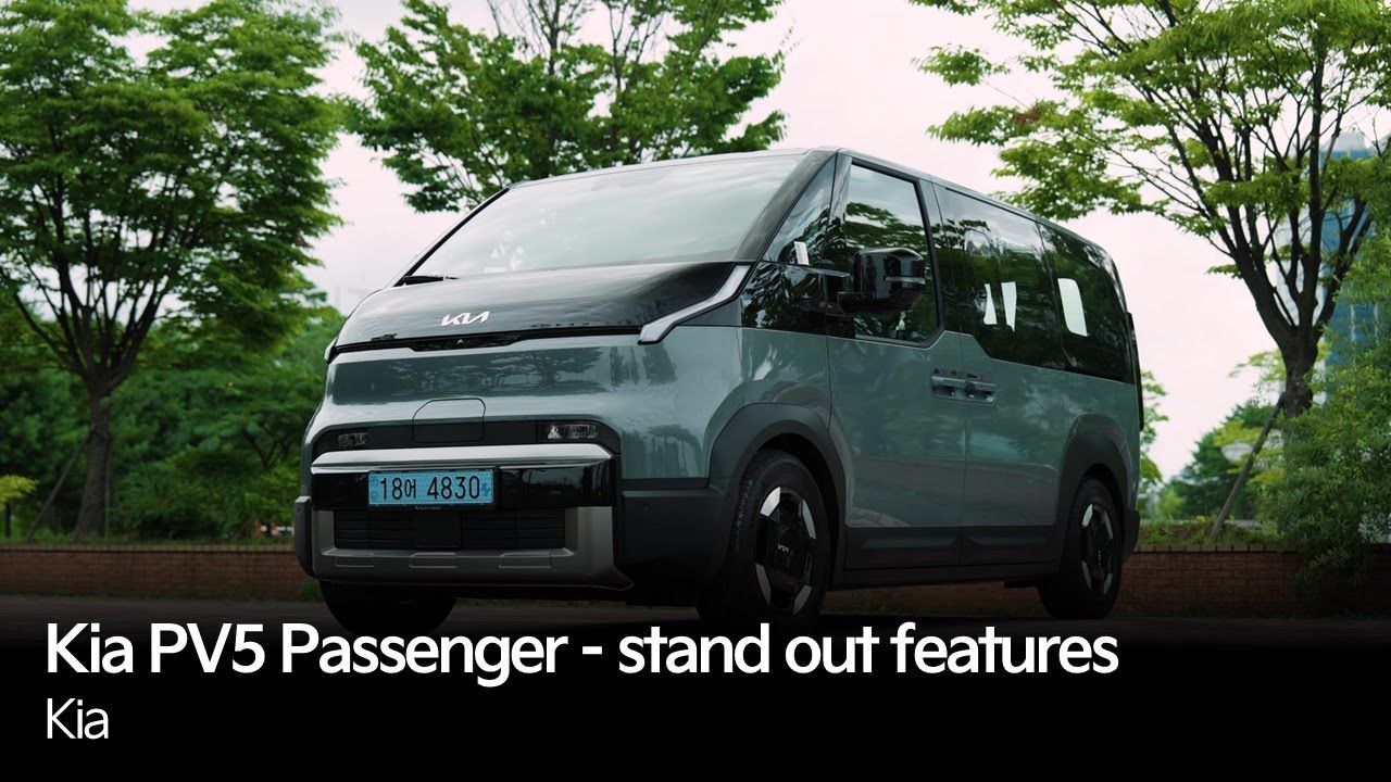 Kia Pv5 Passenger Stand Out Features Kia Youtube