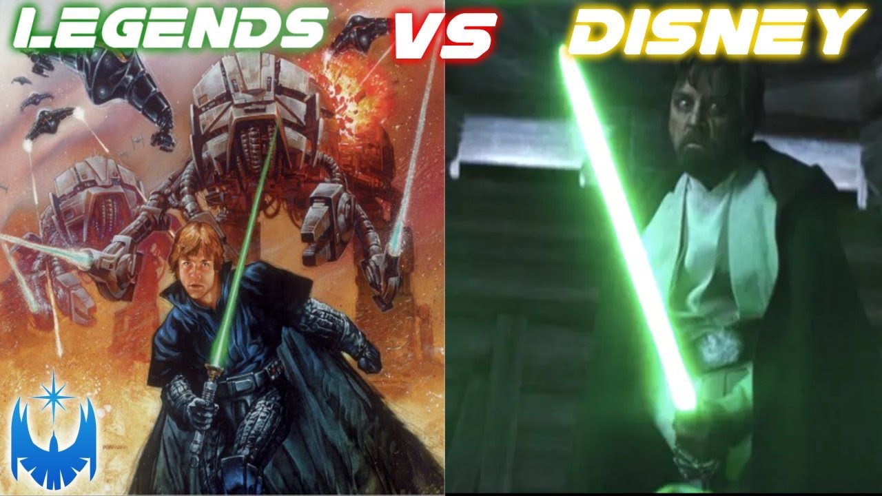 Legends Star Wars Vs The Disney Sequel Trilogy A Contrast Youtube