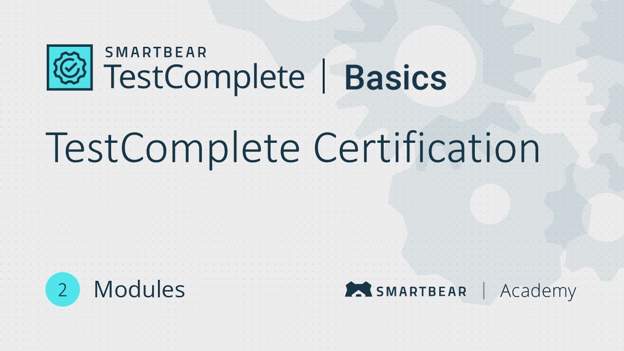 Testcomplete Certification Exam Youtube