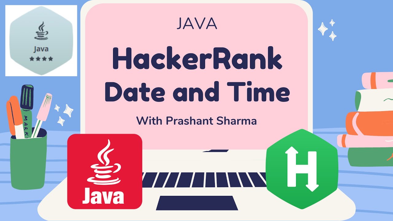 Hackerrank Java Date And Time Certification Gold Badge Youtube