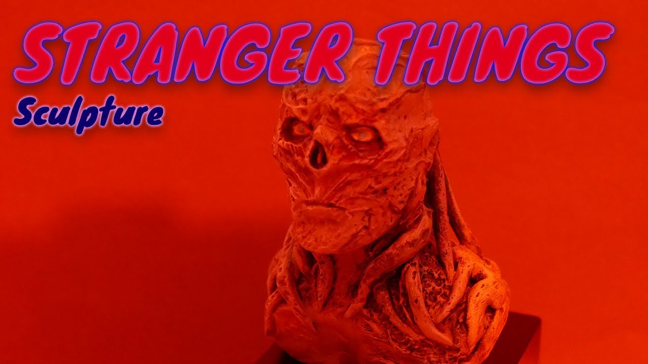 Stranger Things Sculpture Vecna Sculpey Clay Youtube