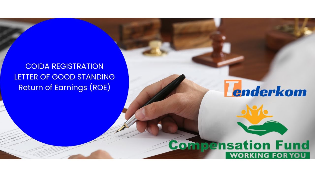 Coida Registration Return Of Earnings Roe Letter Of Good Standing