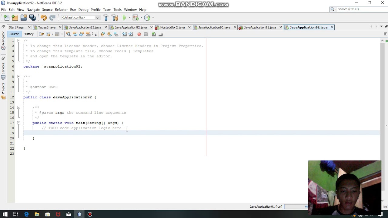 Penjumlahan Pakai Looping Java Youtube