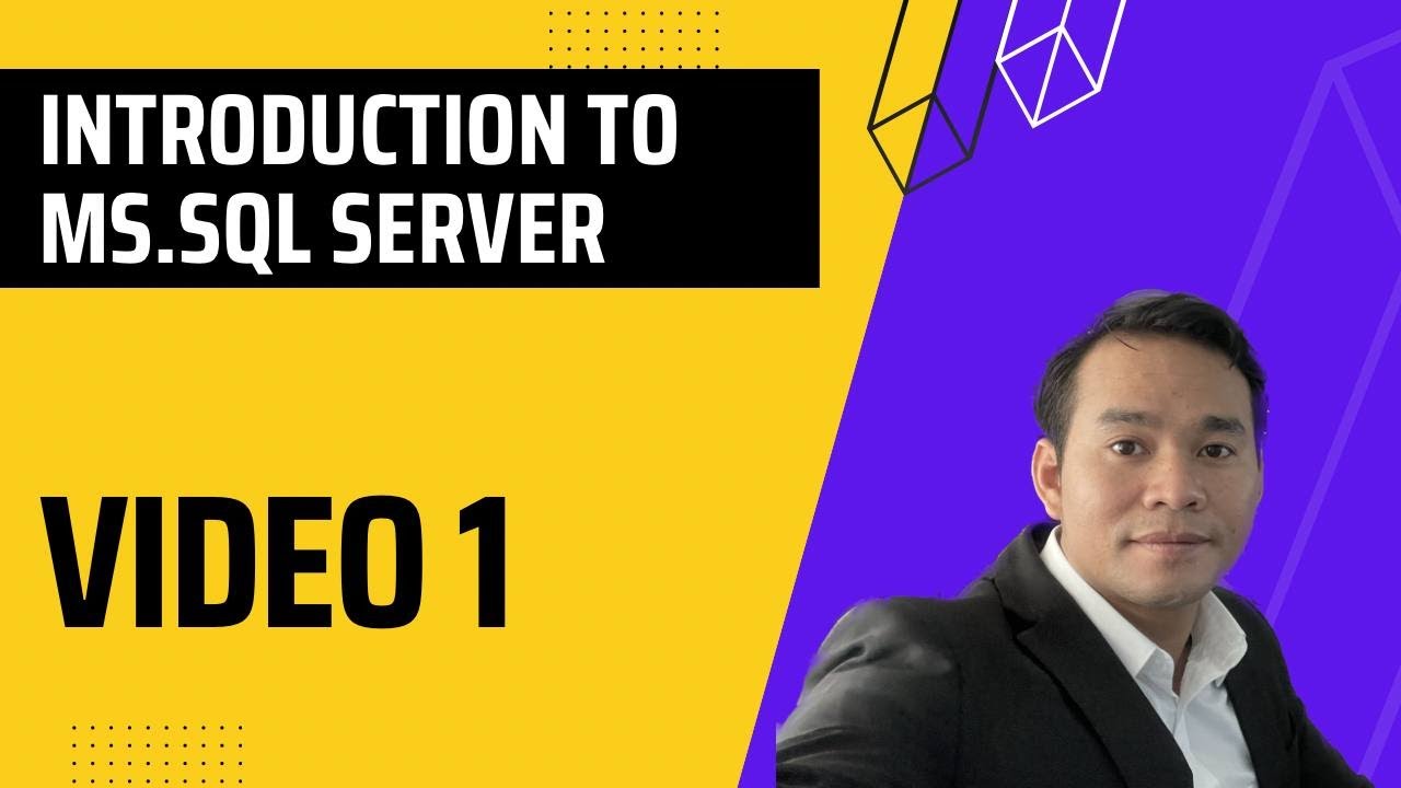 Chapter1 Introduction To Ms Sql Server Youtube