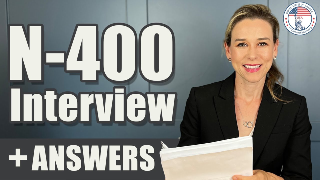 Us Citizenship Interview N 400 Naturalization Interview Simulated