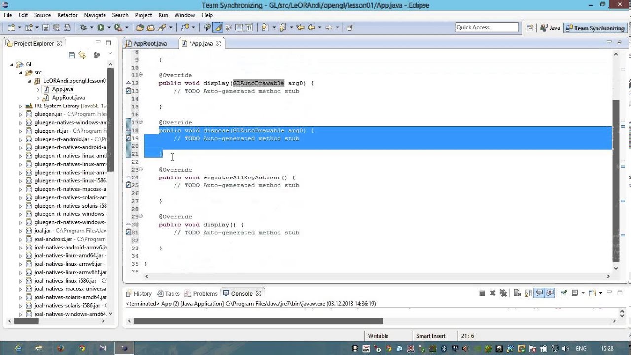 Java 3d Opengl Cube Tutorial Lesson 01 Youtube