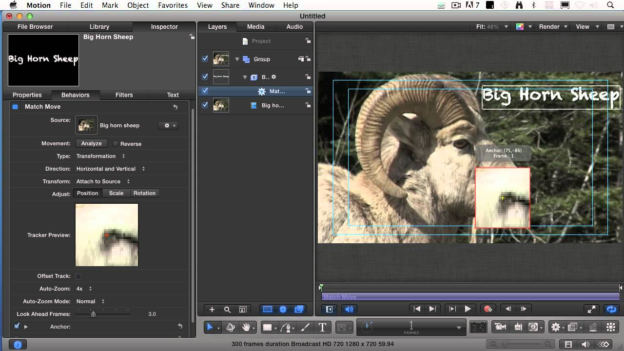 How To Do Motion Tracking In Motion 5 Youtube