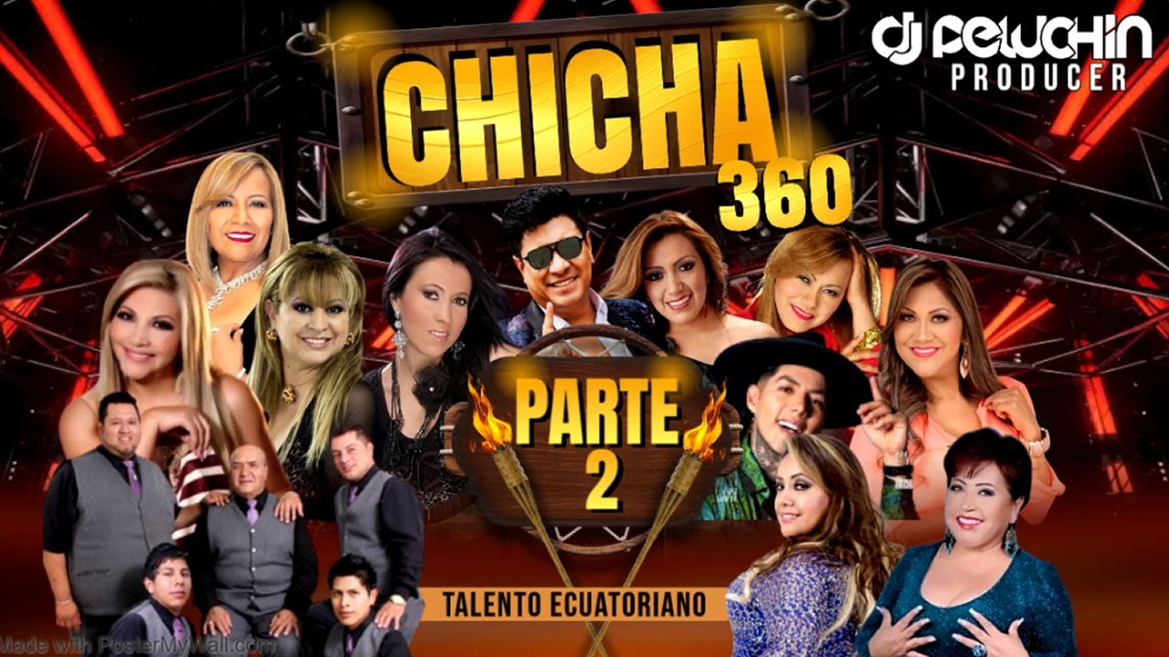Chicha 360 Mix Parte 2 Musica Ecuatoriana Dj Peluchin пёџemely