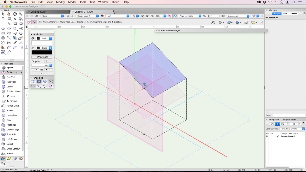 2017 Vectorworks Fundamentals Introduction To 3d Modeling Youtube