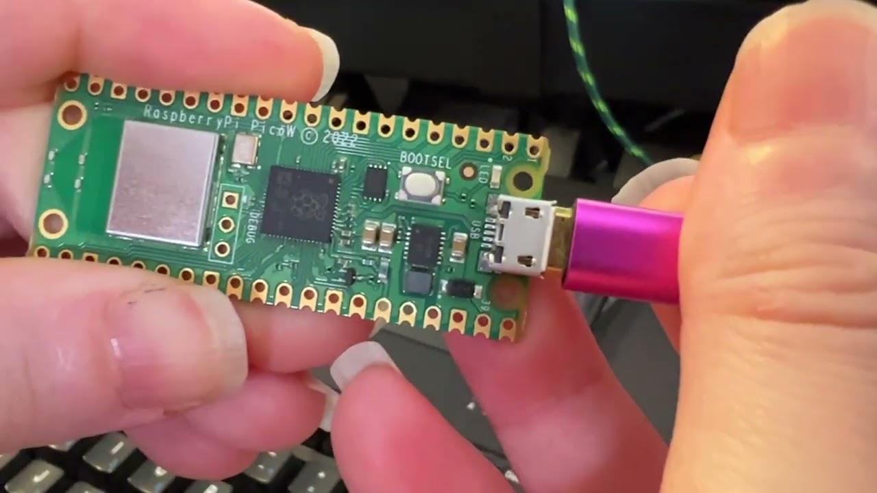 Raspberry Pi Pico W Circuitpython Youtube