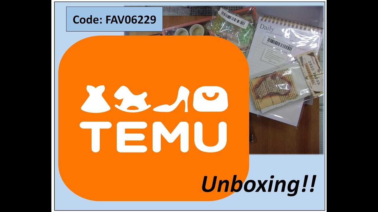 Temu Unboxing Youtube